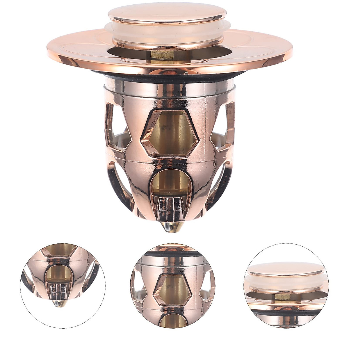 Wash Basin Drainer Sink Drain Filter Universal Bathroom Sink Stopper Bathtub Drain Plug Basin Drain Strainer Bathtub Sink Stopper Toilet Stopper Bathroom Sink Drainer Sink Plug