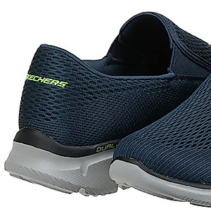 Skechers mens Equalizer Double Play Wide Slip On Loafer, Navy, 12 Wide US