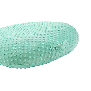 Removable Slipcover for Newborn Lounger, Super Soft Premium Plush Dot Baby Lounger Cover, Ultra Comfortable, Safe for Babies, Fit 18 x 18 x 7 inches Lounger (Gray)