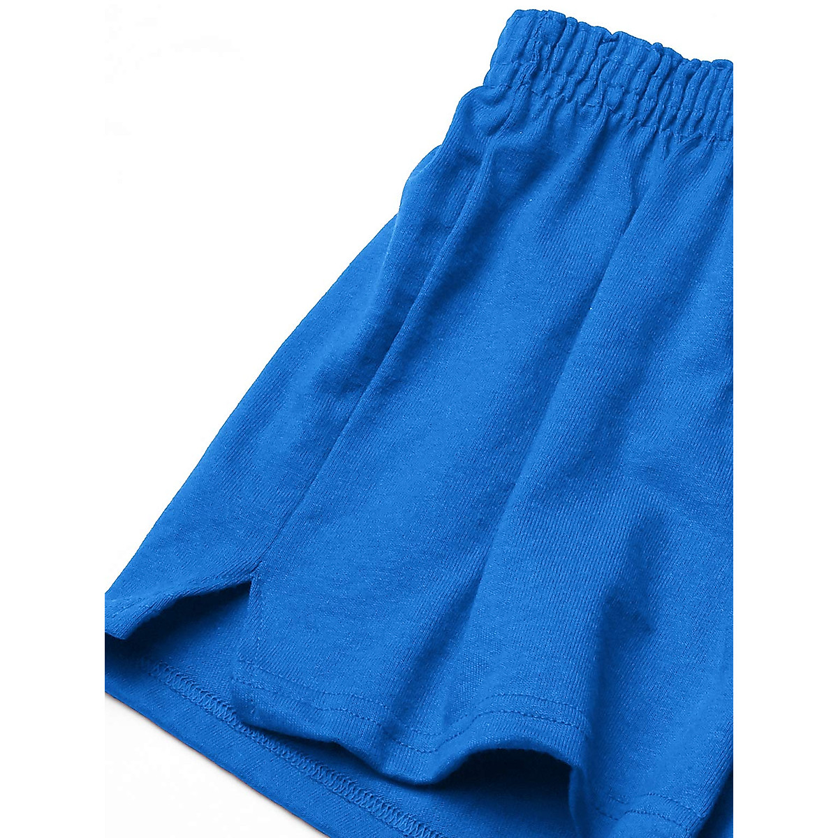 Soffe Girls' Authentic Cheer Short, Royal, Large (3-Pack)