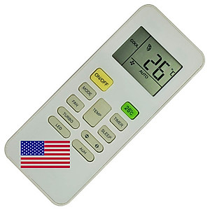 CHOUBENBEN Replacement Remote Control for Carrier RG52F3/BGEFU1 38MAQB18-3/40MBQB18D-3 38MAQB09-3/40MBQB09D-3 40MBQB24D-3 AC Air Conditioner