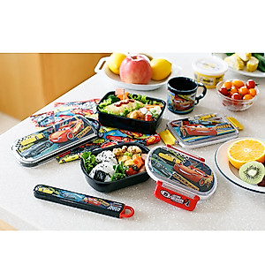 Skater ANT2T-A Bamboo Chopsticks, 3 Pairs Set, 6.5 inches (16.5 cm), Cars 3, Crossroads, Disney