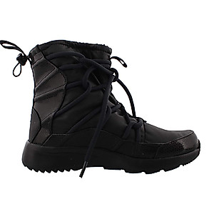 Nike Womens WMNS Tanjun High Rise AO0355 004 - Size 6.5W Black/Anthracite-Black