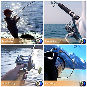 WataChamp Snova Pro Braided Fishing Line 6lb-100lb Incredible Superline Abrasion Resistant Braided Lines Super Strong High Performance (2 Spools for 164 Yards Package)