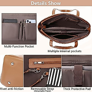 Handbags for Women 3Pcs Purses Satchel Shoulder Bags Crossbody Canvas Tote Bags Purse Set Stripes Style