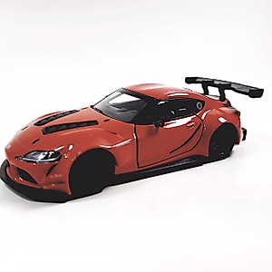 KiNSMART Toyota GR Supra Concept Racing Edition 1/36 Scale Diecast Race Car (RED)