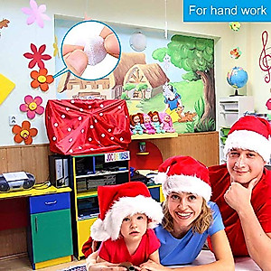 Self Adhesive Dots, Strong Adhesive 1000pcs(500 Pairs) 0.59" Diameter Sticky Back Coins Nylon Coins, Hook & Loop Dots with Waterproof Sticky Glue Coins Tapes, Very Suitable for Classroom, Office, Home