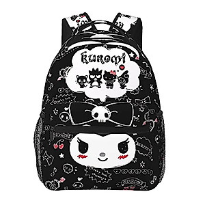 CASASO Anime Kawaii Backpack For Girls Women Cartoon Backpacks Lovely Bookbag Lightweight Cute Travel Backpack Gifts