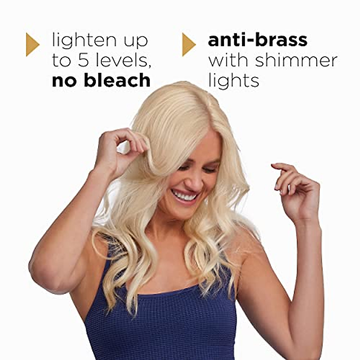 Clairol Blonde It Up Permanent Hair Dye, Platinum Blonde Hair Color, Pack of 1