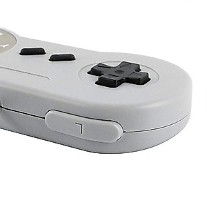 2 Packs Replacement Controller Gamepad for SNES, Game Controller Compatible with Original Super Nintendo Game Entertainment System