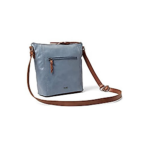 The Sak Ashland Leather Crossbody, Maritime Wave Embossed