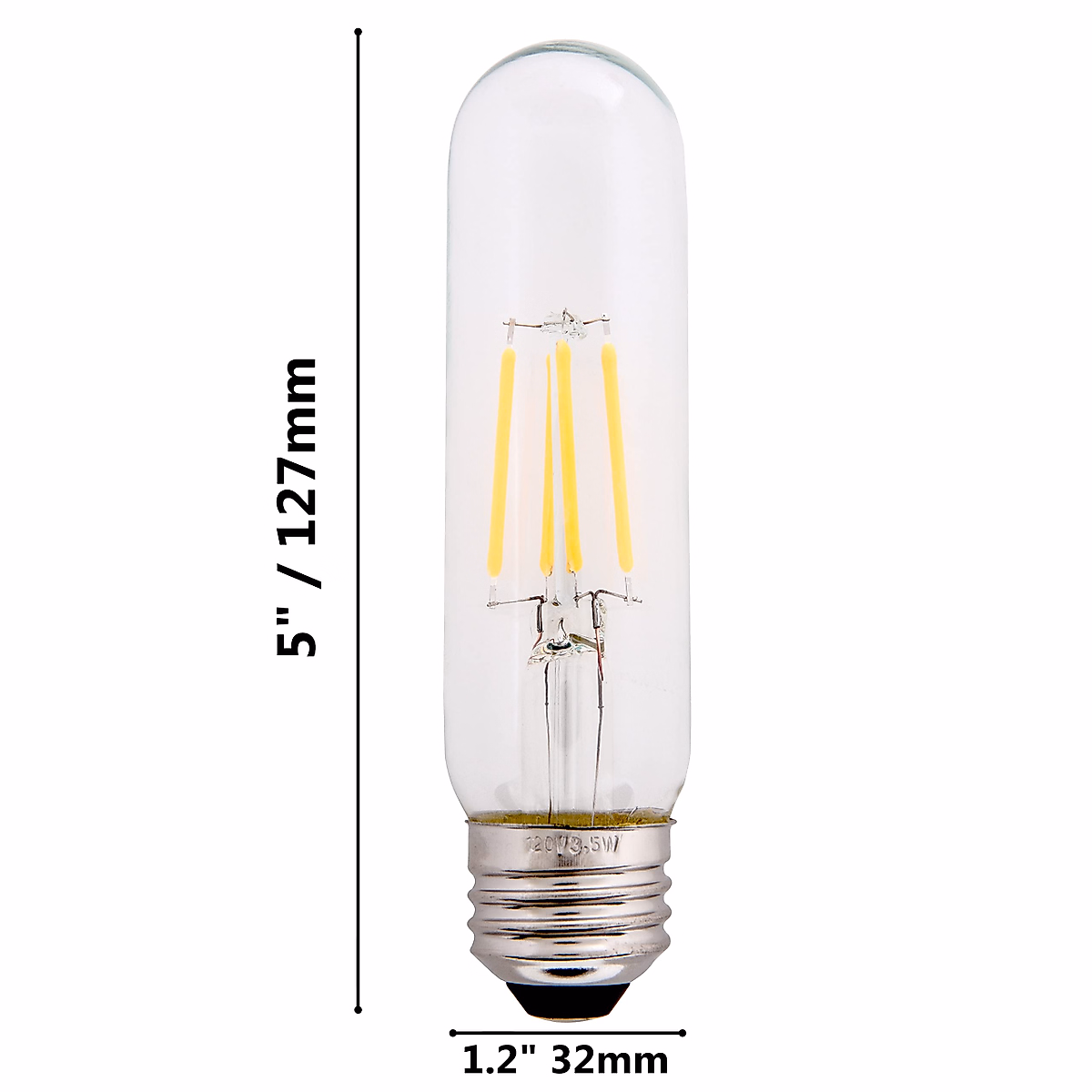 Creative Hobbies Large Ceramic Christmas Tree Wiring Kit with 3.5 Watt LED Bulb - Standard (Edison) Base Socket - Perfect for Lighting Large Size Objects and DIY Projects