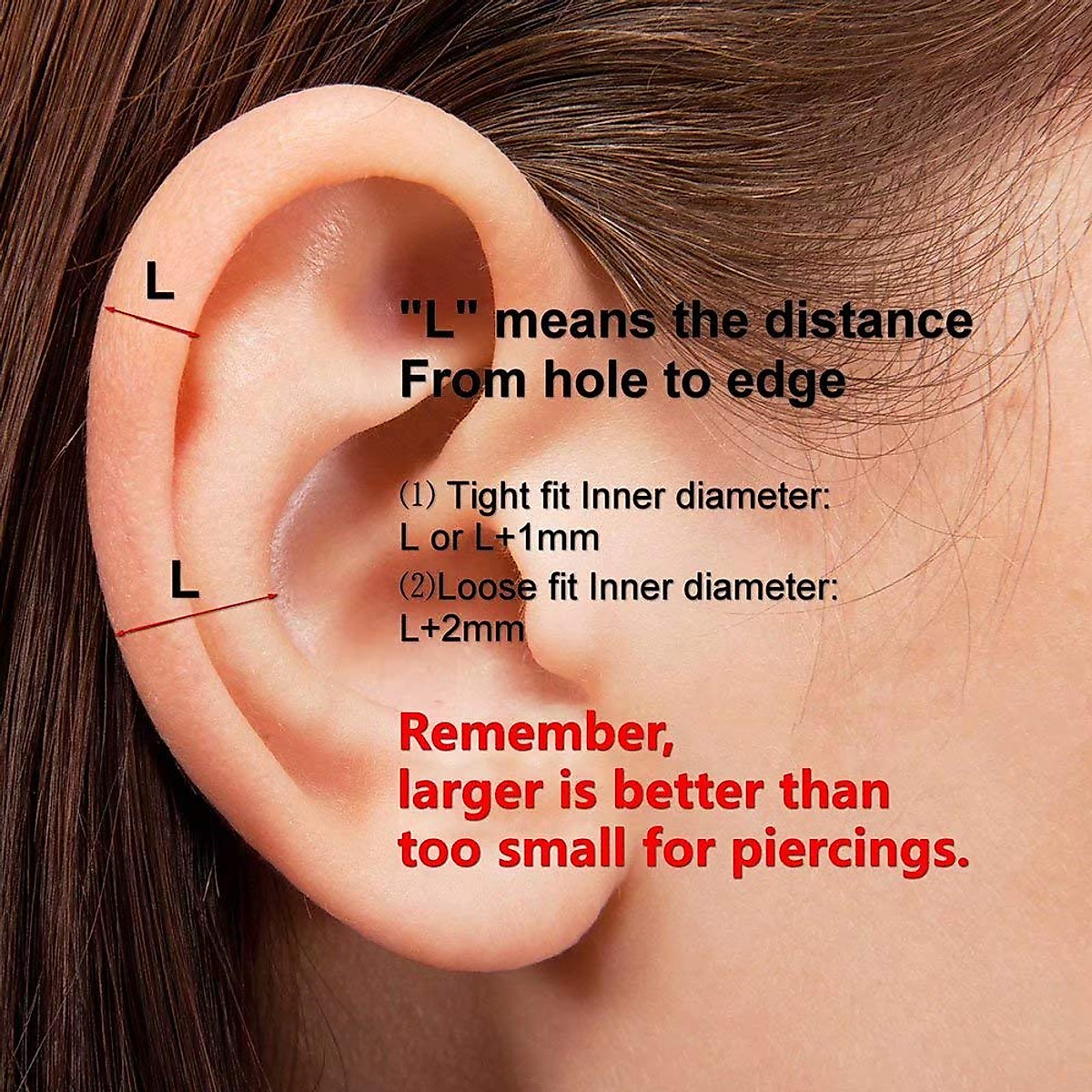 M MOOHAM Nose Rings for Women, 20g Gold Hoop Earring Surgical Steel Hypoallergenic Hinged Small Nose Ring 20 Gauge 8mm Septum Lip Ring Cartilage Hoop Earring Conch Piercing Jewelry