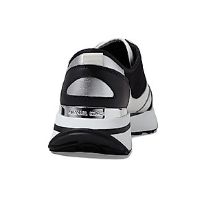 Michael Kors Flynn Trainer Black/Optic White 9 M