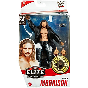WWE John Morrison Elite Collection Series 82 Action Figure 6 in Posable Collectible Gift Fans Ages 8 Years Old and Up​