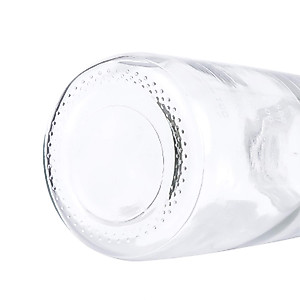 Moonetto 3 Pack 1000 mL Wide Mouth Graduated Round Reagent Media/Storage Lab Glass Bottle With GL80 Blue Polypropylene Screw Cap