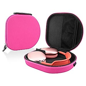 Linkidea Nova Headphones Carrying Case Compatible with AirPod Max Case, Protective Hard Shell Travel Bag (Pink)