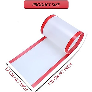 2 PCS Door Jam Shield Finger Pinch Guard for Baby Proofing, Kids, Door Pinch Guard, Cover Pinch Guard for 90 & 180 Degree Doors Frame & Baby Gate. 47.2" H, 6.7" W. 2 Pieces Set | Junesisters (2)