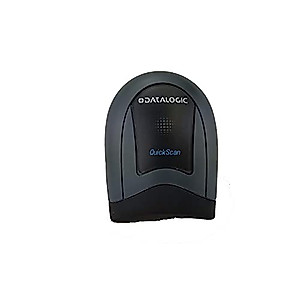 Datalogic QuickScan QD2430 Handheld 2D Barcode Scanner, Includes Base Stand (Autosense) and USB Cable (Renewed)