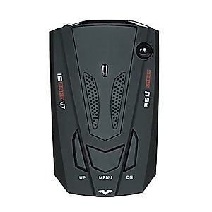 dsfen Car Radar Detector 360 Degree 16 Band LED Display Anti Radar Detector Speed Voice Alert Warning Russia/English Version