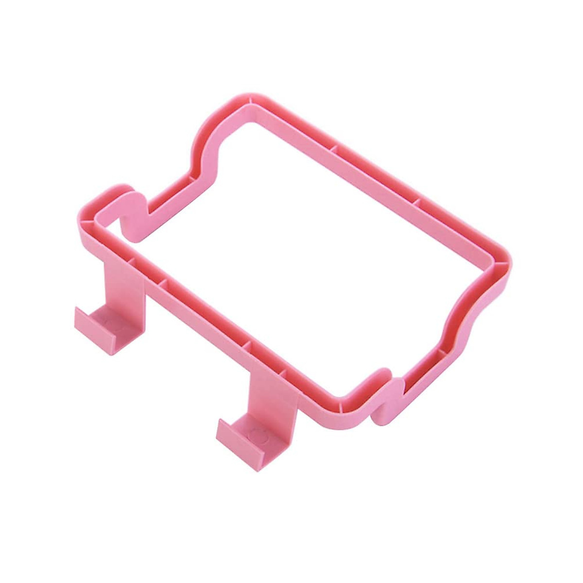 FOMIYES Portable Trash Bag Holder Over The Cabinet Garbage Bags Rack Hanging Rubbish Bag Holder Towel Gloves Hanger for Kitchen Pantry Door Trash Bags Holder Rack