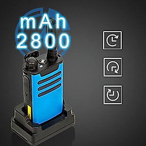 CallToU Wireless Intercom for Home,Caregiver Walkie Talkies for Seniors/Elderly/Patient/Disabled,2 Way Radio Intercom System Long Range for Outdoor with Activities Flashlight