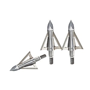 Excalibur Archery Boltcutter B.A.T. 150 Grain Stainless Steel 1 1/16" Cutting Diameter Hunting Crossbow Broadheads - 1 Pack