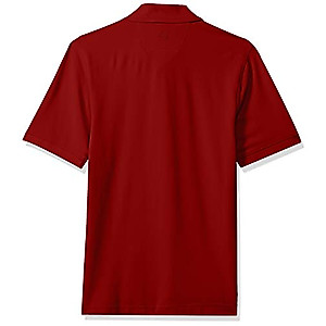 Cutter & Buck mens Big Tall 35+upf, Short Sleeve Advantage Polo Shirt, Red, 2X US
