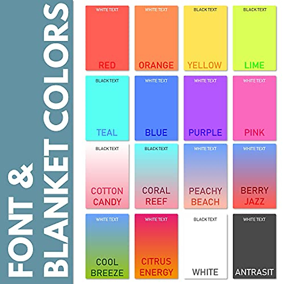 Custom Blanket with Photo & Text, Personalized Flannel Throw Blankets Upload Any Photo Custom Gifts for Dad, Mom, Family, Friends, Couples, Dogs, 30"x40" - 1 Photo