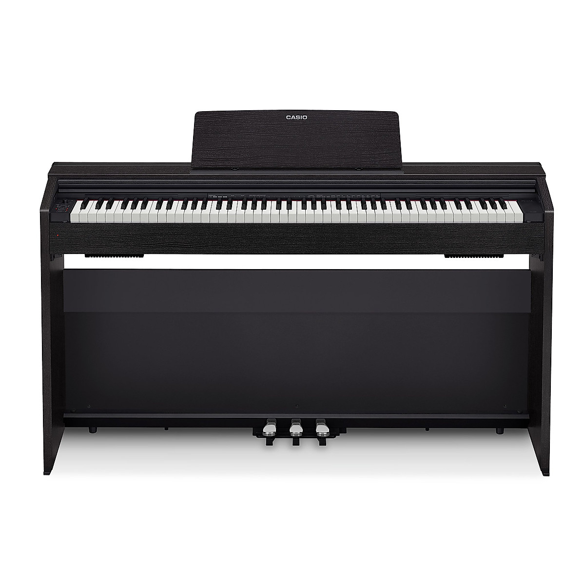 Casio Privia PX-870 Digital Piano - Black Bundle with Furniture Bench, Headphone, Instructional Book, Online Piano Lessons, Austin Bazaar Instructional DVD, and Polishing Cloth