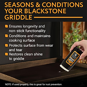 [2 Pack] Made in USA Cast Iron Seasoning Oil - Impresa Griddle Seasoning Stick for Blackstone Seasoning and Conditioning - Impresa Cast Iron Seasoning for Blackstone Seasoning and Conditioner - 6oz.