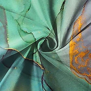 3/4 Sleeve Tops for Women Summer Women Western Tops Sparkly Crop Tops for Women Party Black Tunic Tshirts for Women Lace Blouses for Women Plus Size（1-Cyan,X-Large）