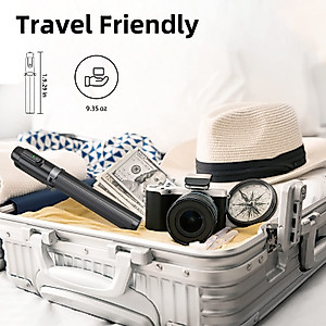 Selfie Stick Tripod for iPhone, Cell Phone Stand for Recording with Wireless Remote, Lightweight Tripod Stand for iPhone 13/12/12 Pro/12 Pro Max/11/11 Pro/X/XR/XS/8/7/6S,Android Samsung Smartphone