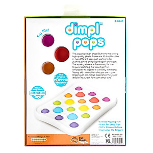 Fat Brain Dimpl Pops, Early Development & Educational Baby Toy, Suitable for Boys & Girls Aged 2 Years Or Above