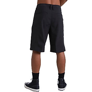 Billabong Men's Crossfire Slub Hybrid Short, Black 36
