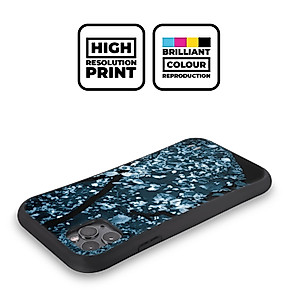 Head Case Designs Officially Licensed Dorit Fuhg Blue Nature Hybrid Case Compatible with Apple iPhone 14 Pro Max