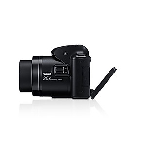 Samsung WB2100 16.4MP CMOS Digital Camera with 35x Optical Zoom, 3.0" LCD Screen and 1080i HD Video (Black) (OLD MODEL)