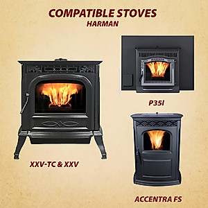 Harman 1-00-29145 Convection Fan Distribution Room Air Blower Fan Fits XXV, XXV-TC, P35 Insert, Accentra Cast Part 3-21-29045 1-10-29145