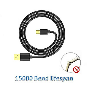 Micro USB Charging Cable Charger Cord Compatible Bose SoundLink Color Bluetooth Speaker I, II, III, SoundLink Mini II/Revolve Plus, QuietComfort 35 II AE2W Headphones, SoundWear Companion Speaker