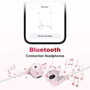 XNMOA Wired Earbuds for iPhone 14/14 Pro/ 14 Plus / 14 Pro max,Earbuds Headphones Compatible with iPhone 14/14 Pro/ 14 Plus / 14 Pro max,Pink