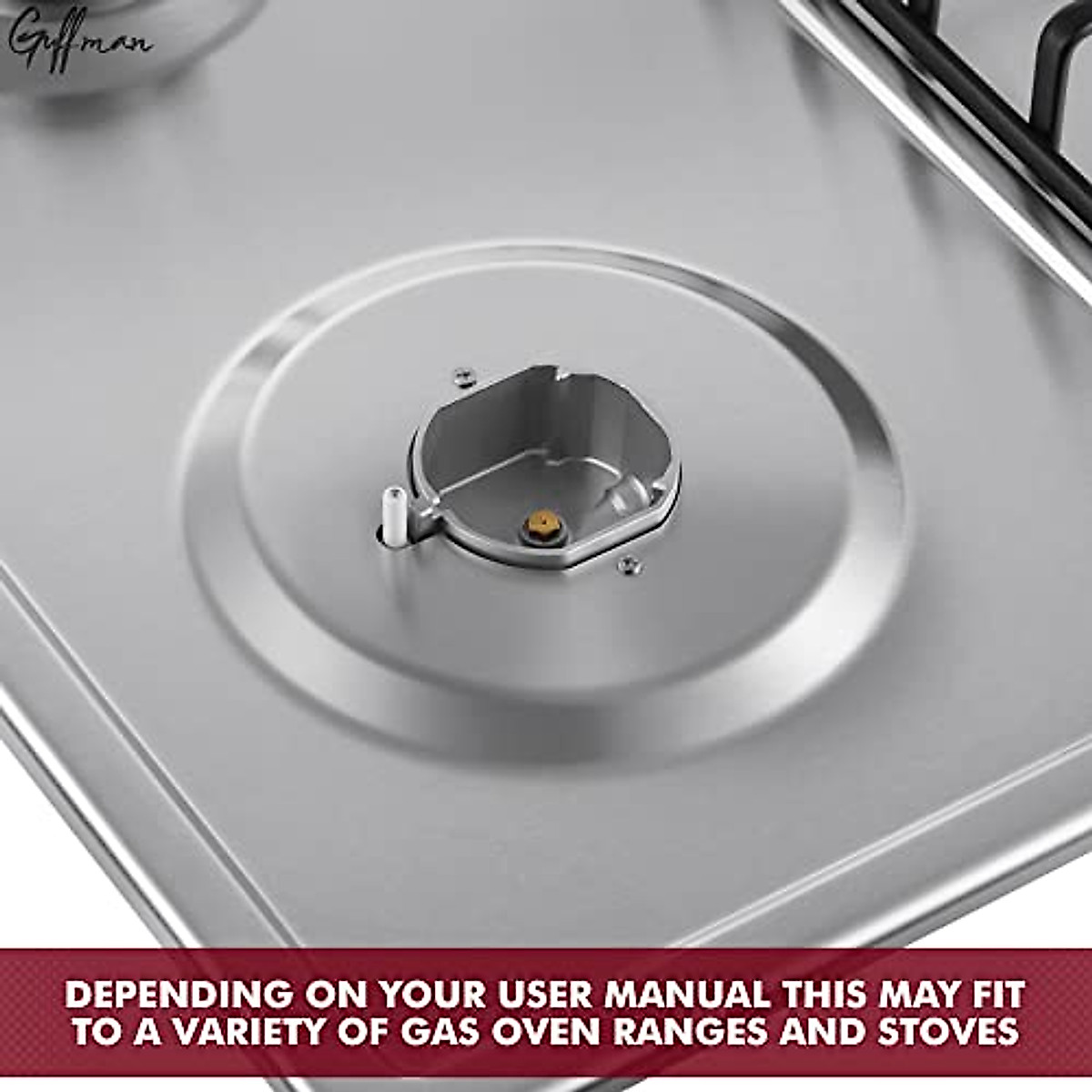 10Pcs Brass Jet Nozzle Propane Orifice Kit - Grill Replacement Parts High Pressure Nozzle Griddle Accessories Kit - Propane Burner Replacement Parts LP Gas Hose Nozzle Conversion Kit