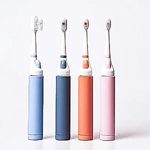 LongSun Portable Travel Size Toothbrush with Toothpaste Built in – Handy Convenient Multifunctional Toothbrush for Family Teens Travelers Easy to Carry