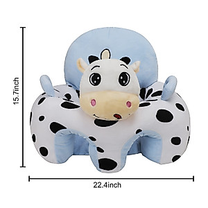 Baby Support Seat Sofa Cartoon Infant Sofa Cute Learning Sitting Chairs Baby Sit Up Chair Back Head Protector Baby Bouncer Infants Floor Seats