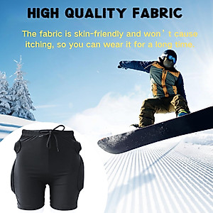 YHWD Hip Pads Seniors, Premium Hip Protectors for Elderly, Comfortable and Breathable, Anti-Fall, 2 cm/0.8in Thicken Eva for Falls Injury, Unisex Hip Pants,L