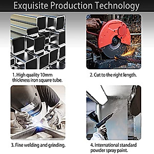 AJART Firewood Rack Indoor - Heavy Duty Outdoor Firewood Holder for Indoor Fireplace Wood Log Stand Storage