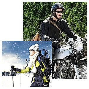 TechKen Sunglasses Headset Headphone Bluetooth Wireless Music Sunglasses Headsets Compatible with iPhone Samsung LG and Smart Phones PC Tablets