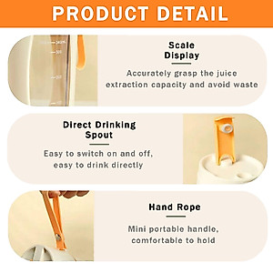 KIDENEI Portable Blenders with Straw and Cleaning Brush, 340ML Personal Size Blender for Shakes and Smoothies with 10 Ultra Sharp Blades, USB Rechargeable Mini Blenders for Sports Travel Outdoors