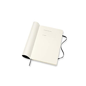 Moleskine Classic 18 Month 2021-2022 Monthly Planner, Soft Cover, Large (5 x 8.25), Black