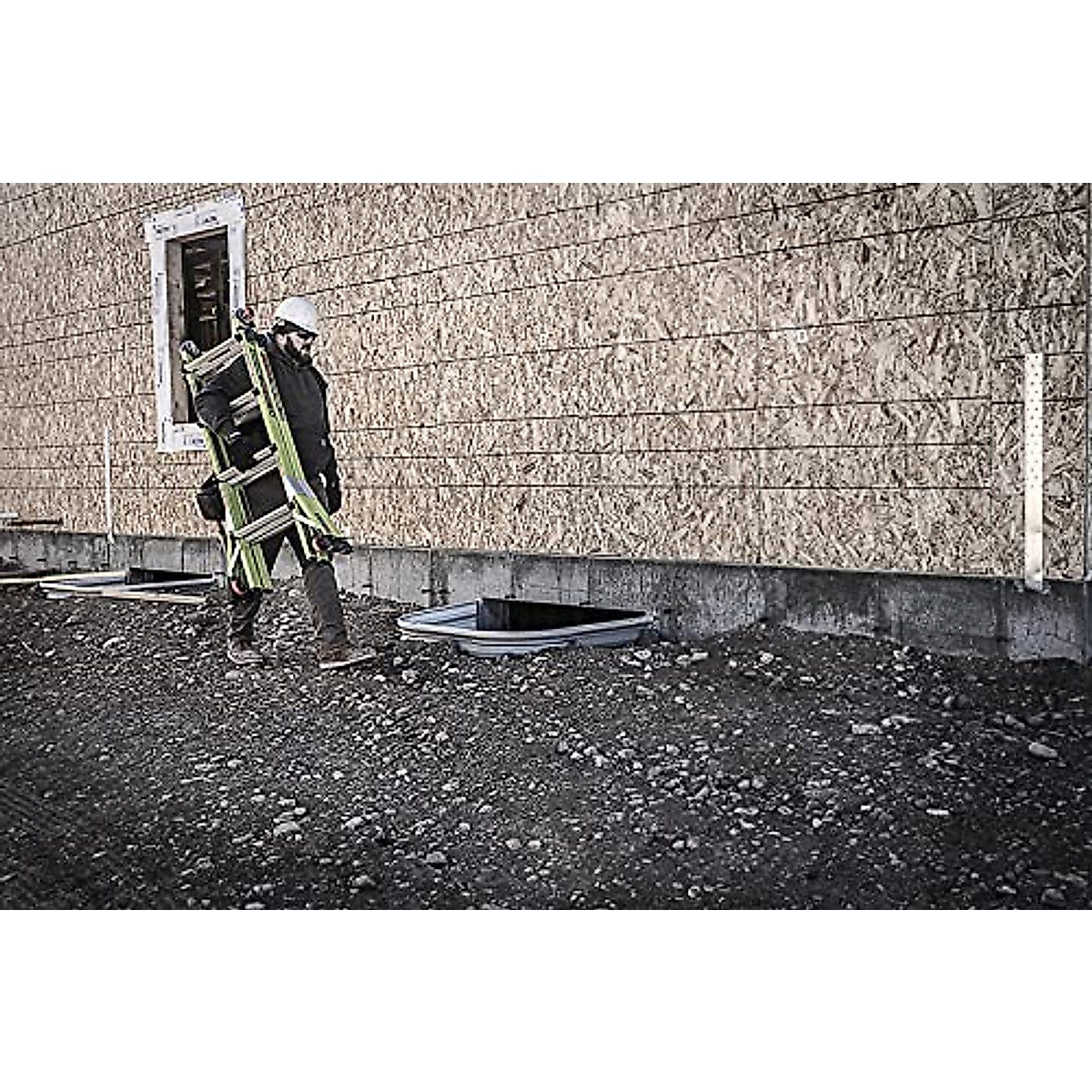 Little Giant Ladder Systems Dark Horse 2.0, M17, 17ft, Multi-Position Ladder, Fiberglass, Type 1A, 300 lbs Weight Rating, (16117-001)