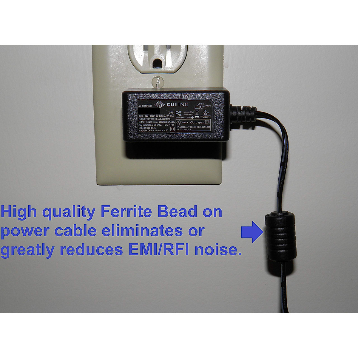 High-end Wall style Power Adapter for the ATARI 2600, Coleco Gemini, Telstar